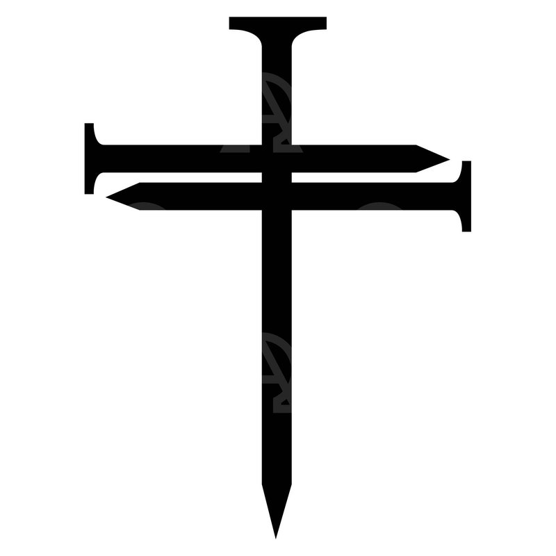 Cross Nails - Etsy
