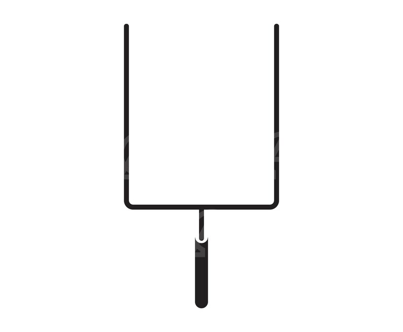 Football Goal Post Svg, Football Goal Post Cut File, American Football ...