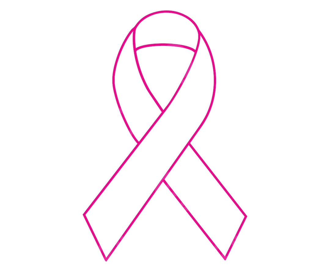 Breast Cancer Ribbon Svg, Cancer Awareness, Pink Ribbon Cut File ...