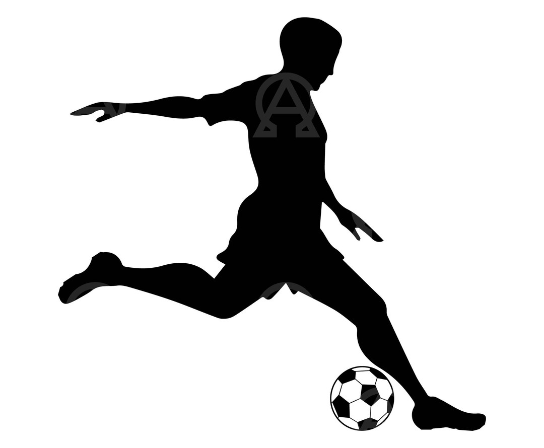Soccer Player Svg, Soccer Player Cut File, Football Svg, Soccer Team ...