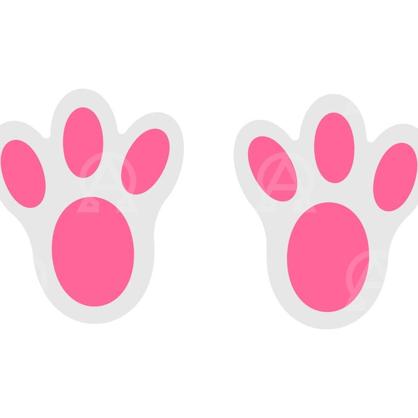 Bunny Feet Clip Art - Etsy