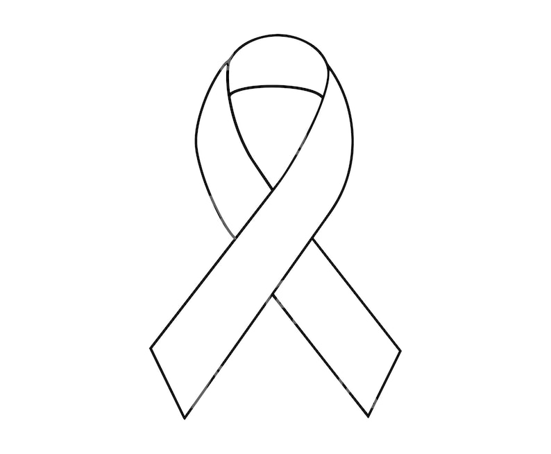 Breast Cancer Ribbon Svg Cancer Awareness Pink Ribbon Cut - Etsy Australia