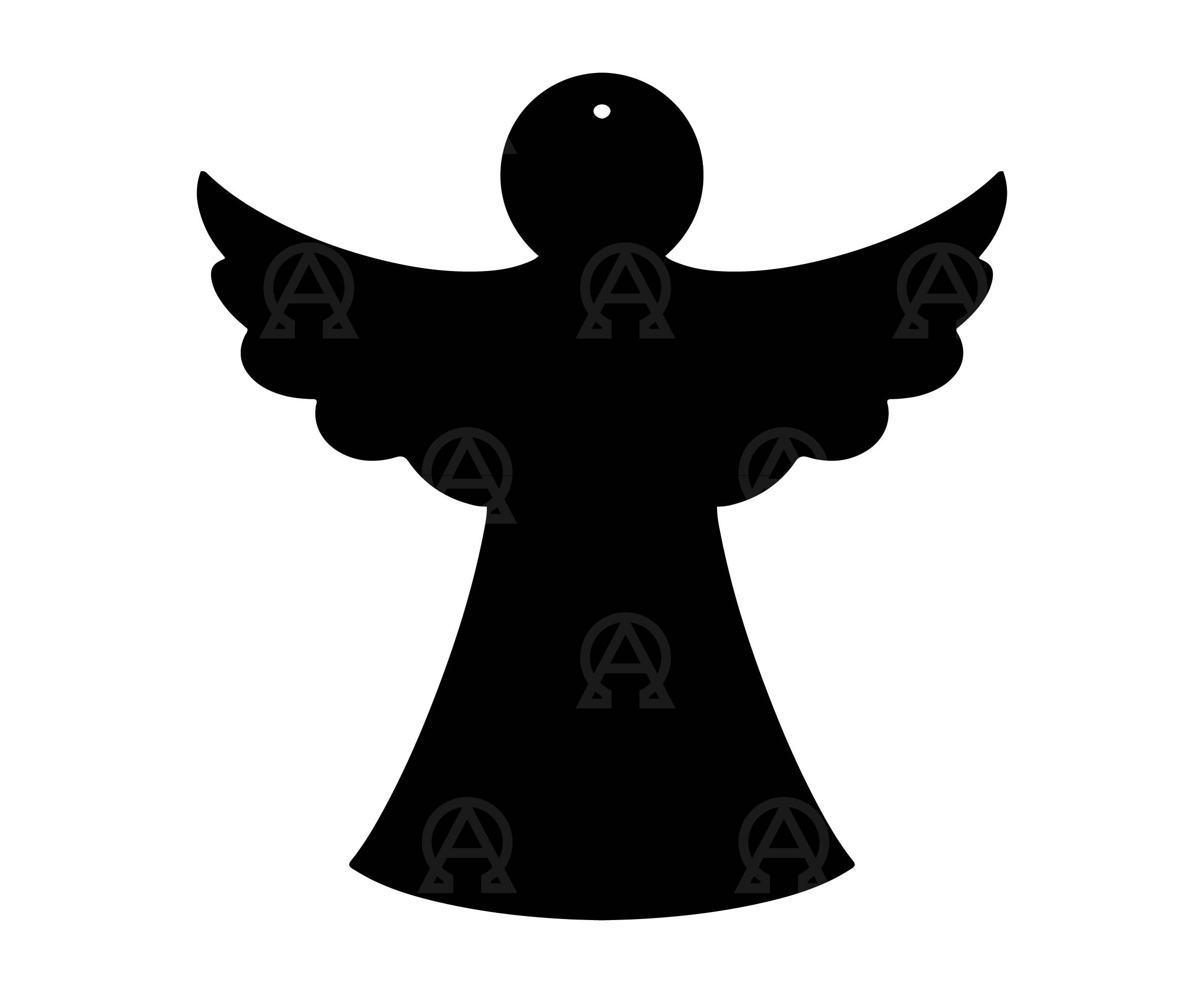 Angel Svg, Christmas Svg, Angel Cut File , Angel Png, Christmas Decor ...