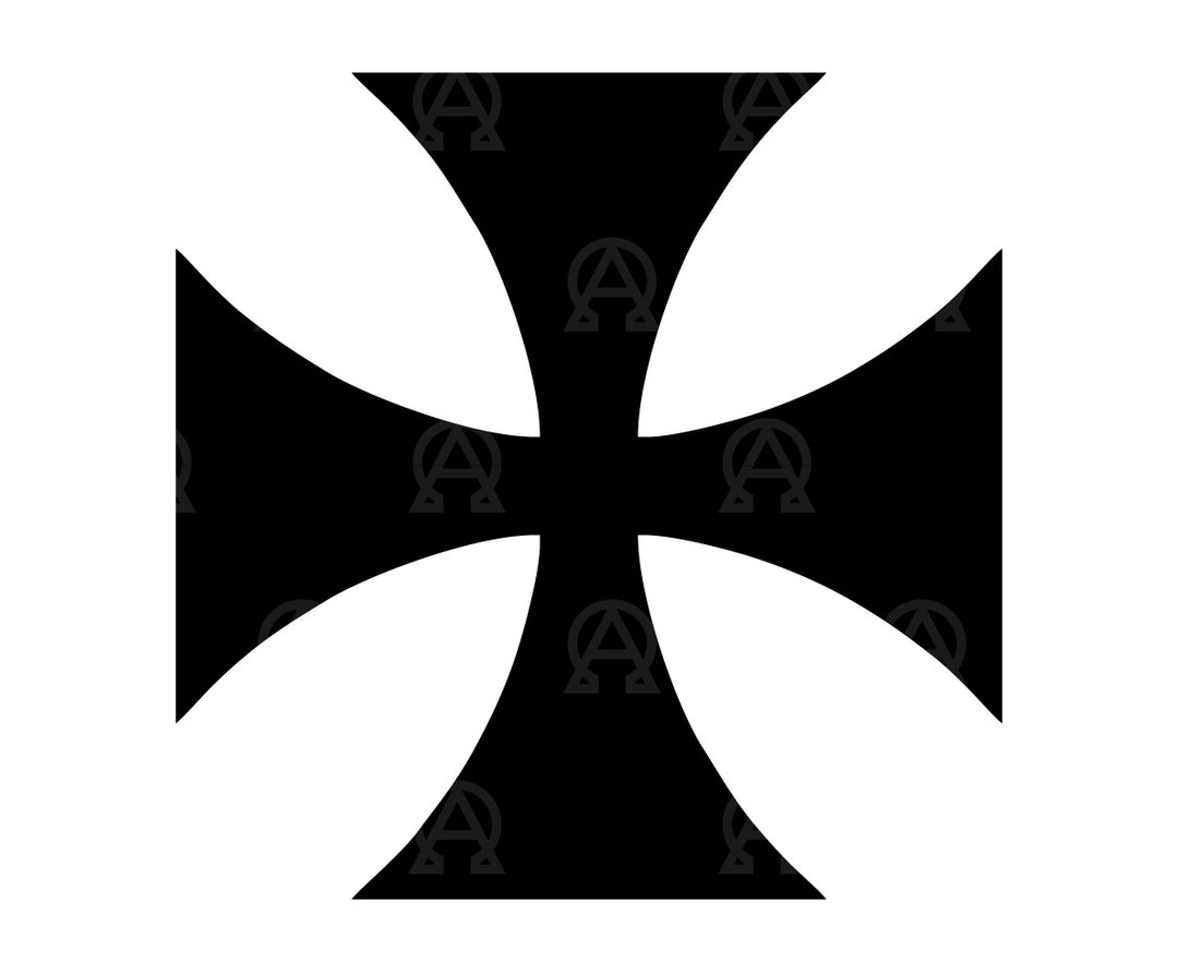Maltese Cross Svg, Maltese Cross Cut File, Maltese Cross Vector Clipart ...