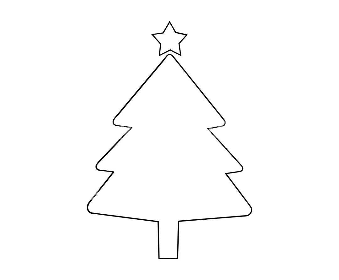 Christmas Tree Svg Xmas Tree Svg Christmas Tree Cut File - Etsy