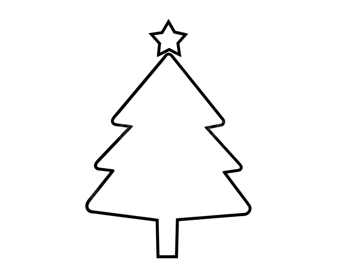 Christmas Tree Svg, Xmas Tree Svg, Christmas Decor Svg, Christmas Tree ...