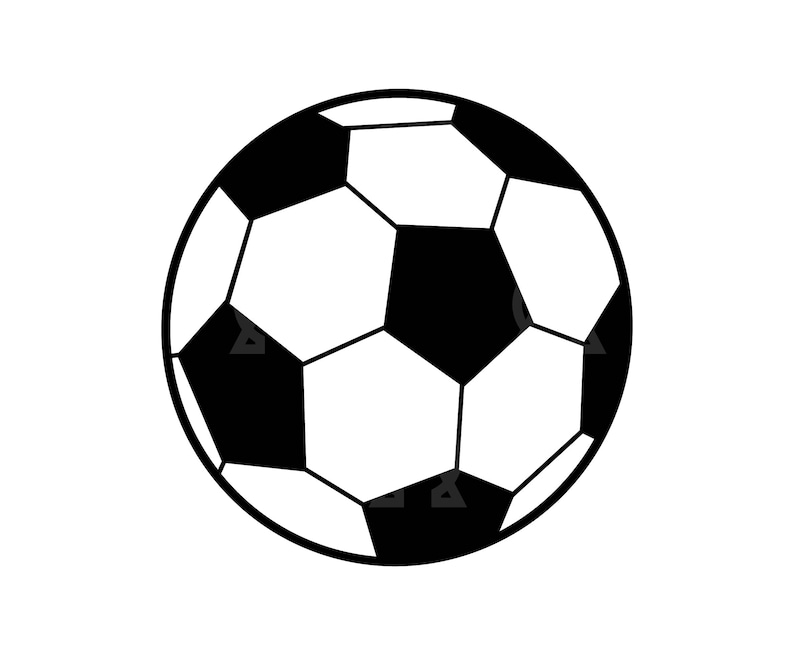Soccer Ball Svg, Soccer Ball Cut File, Football Svg, Soccer Ball ...