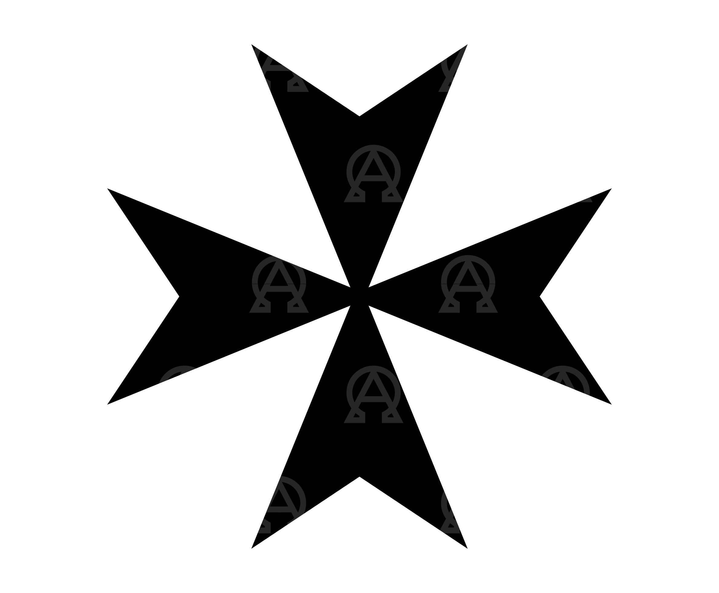 Maltese Cross Svg, Maltese Cross Cut File, Jesus Christ Svg, Maltese ...