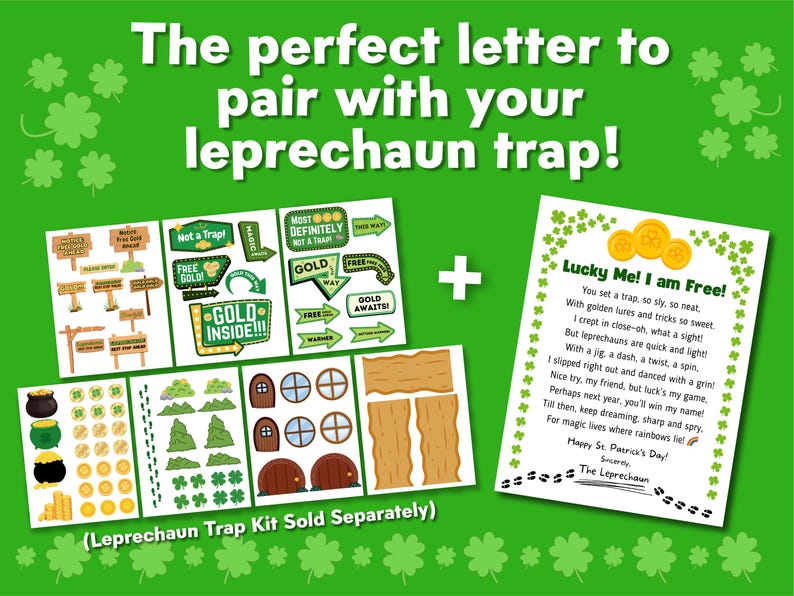 Editable Leprechaun Letter | Printable Leprechaun Trap Letter ...