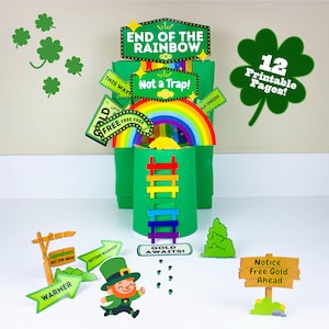 Printable Leprechaun Trap Kit | St. Patrick's Day Activity (digital ...