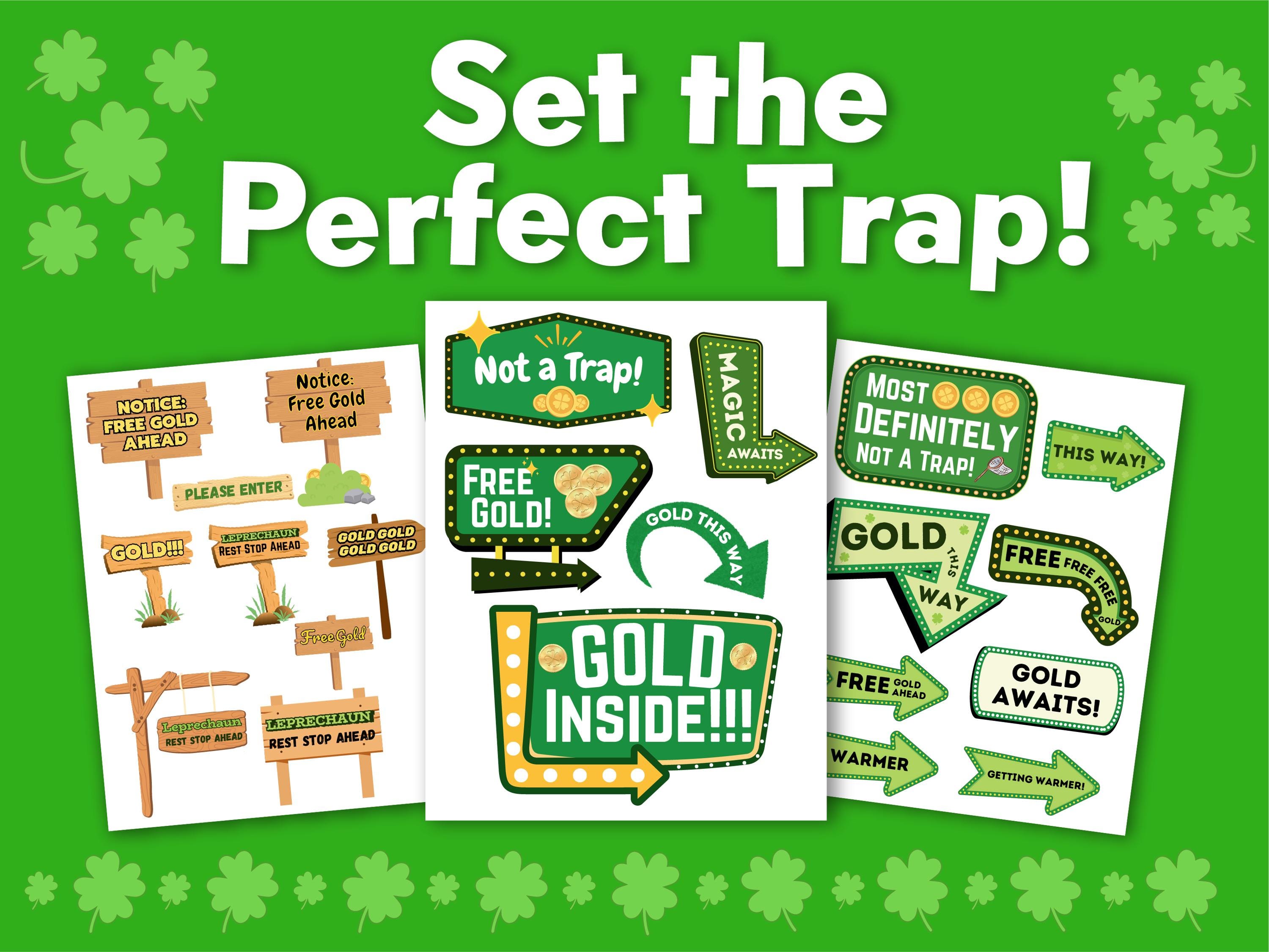 Printable Leprechaun Trap Kit | Leprechaun Trap | St. Patrick's Day ...