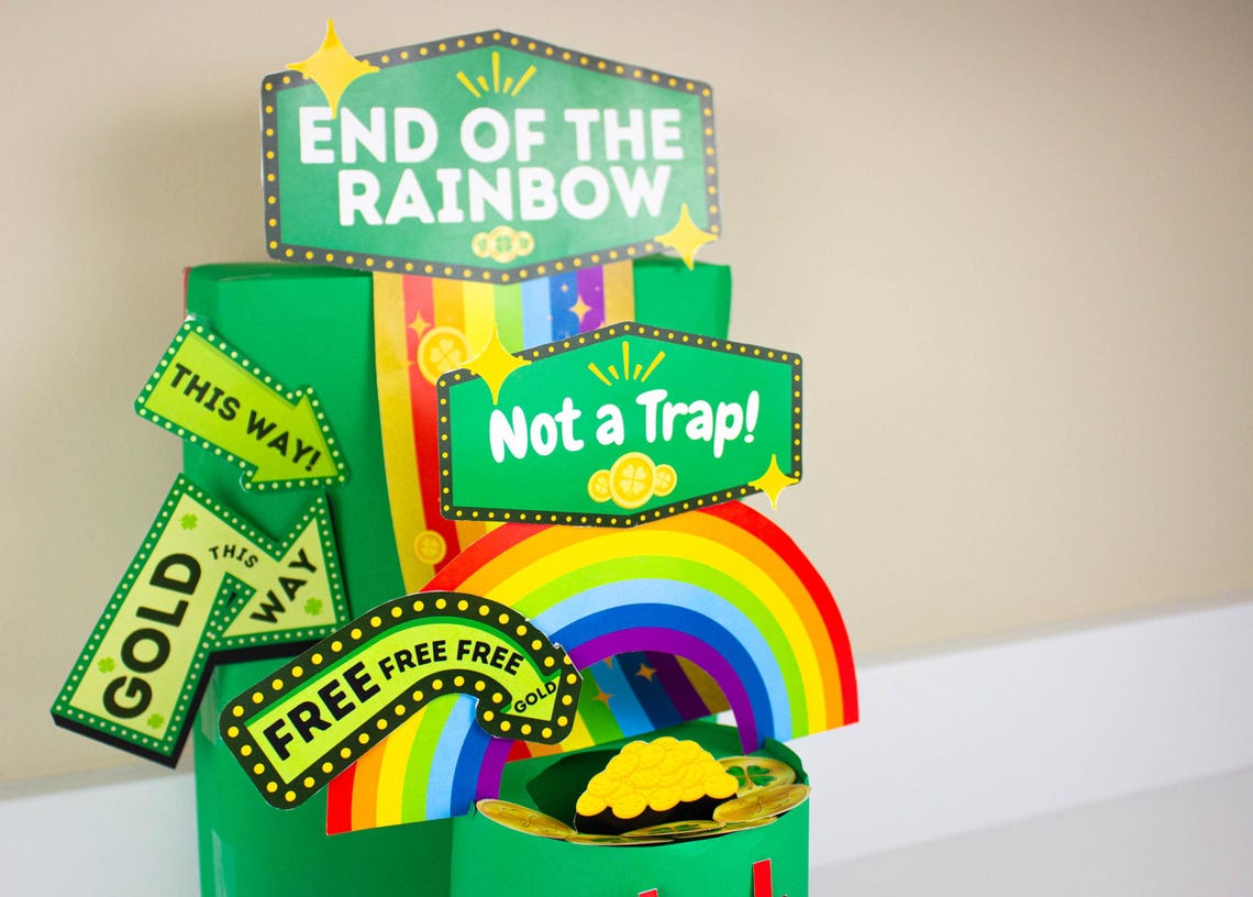 Printable Leprechaun Trap Kit | Leprechaun Trap | St. Patrick's Day ...