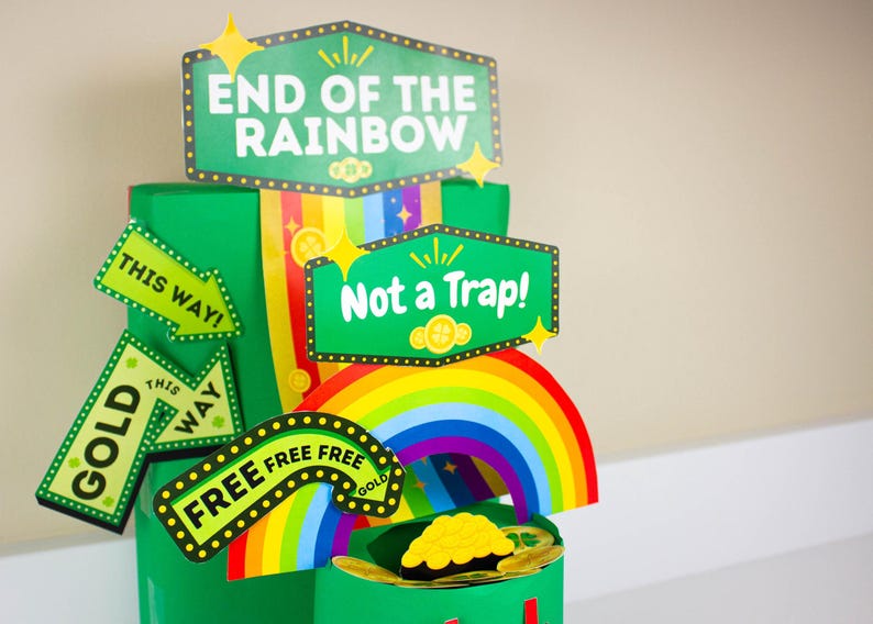 Printable Leprechaun Trap Kit | Leprechaun Trap | St. Patrick's Day ...