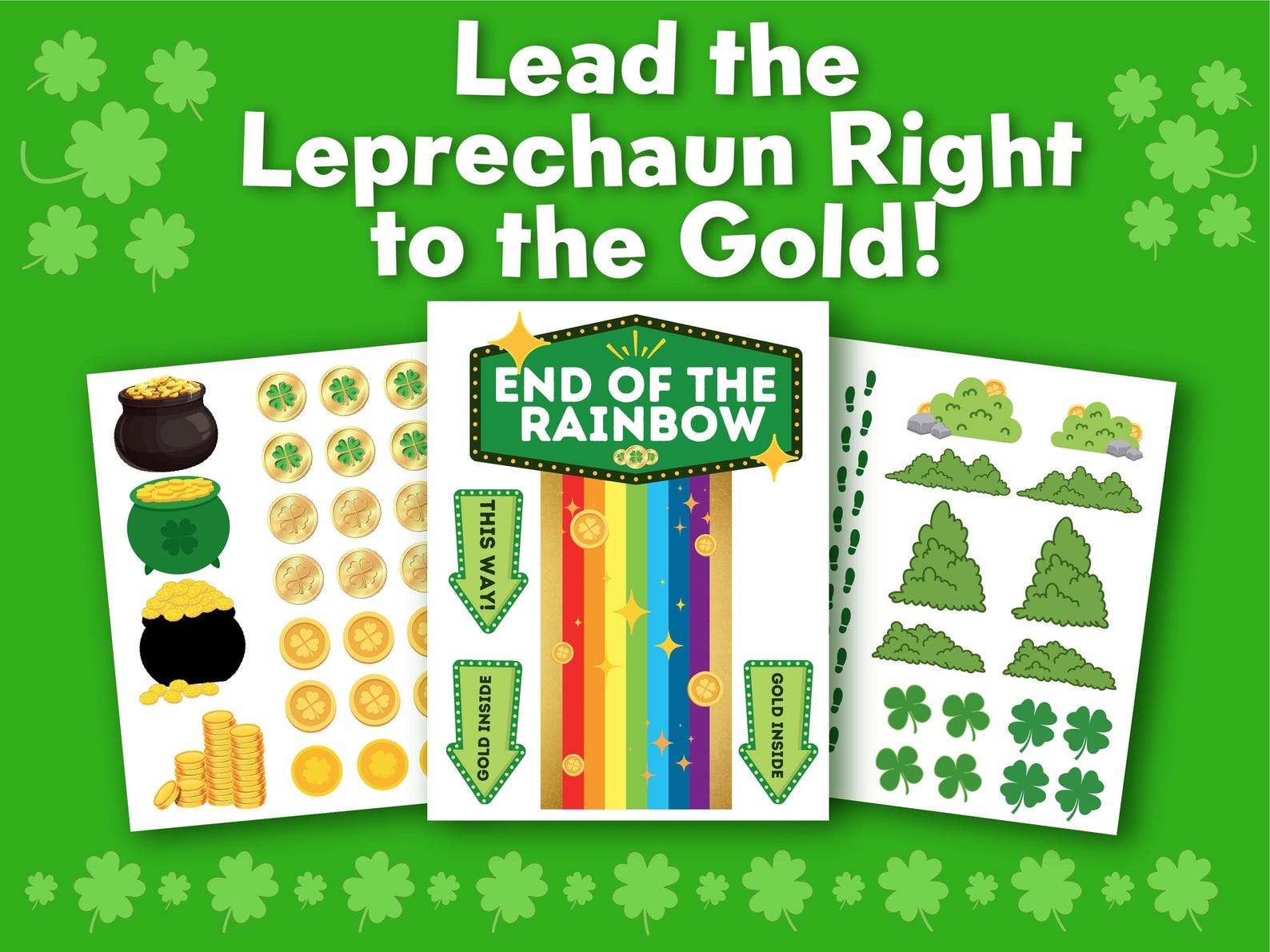 Printable Leprechaun Trap Kit | Leprechaun Trap | St. Patrick's Day ...