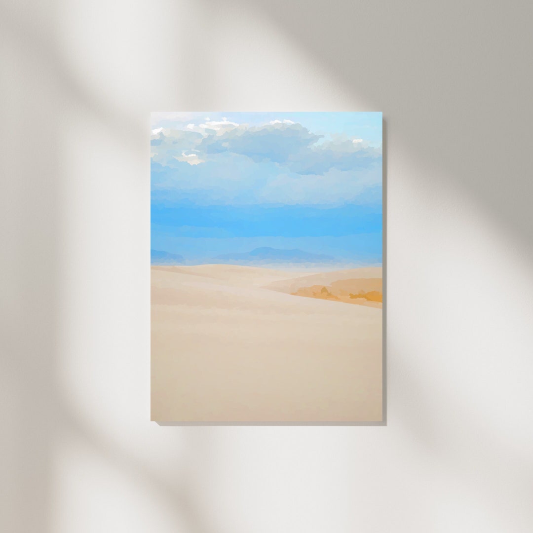 Digital Download Art. Minimalist. Home and Room Decor. Watercolor ...