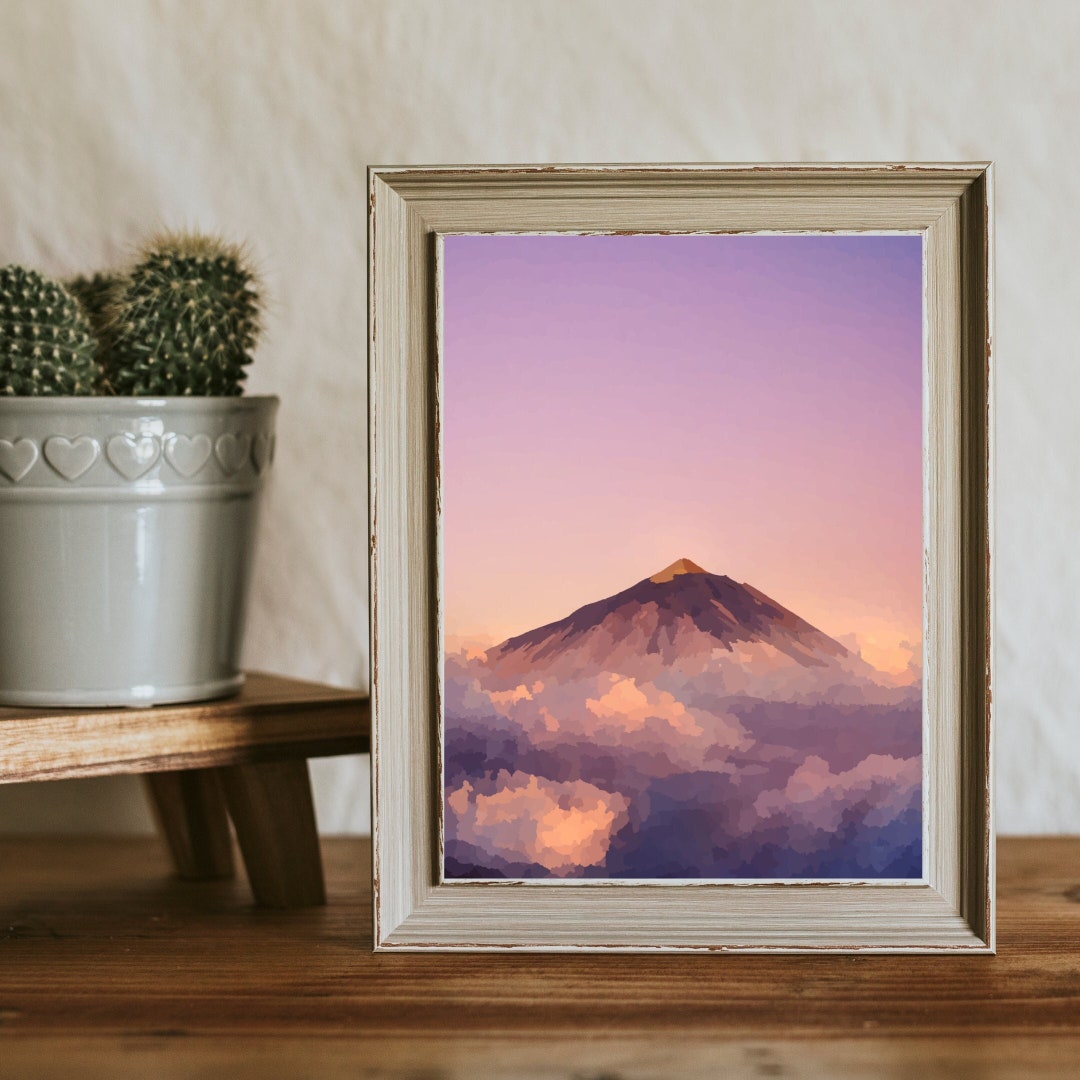 Digital Download Art. Minimalist. Home and Room Decor. Watercolor ...