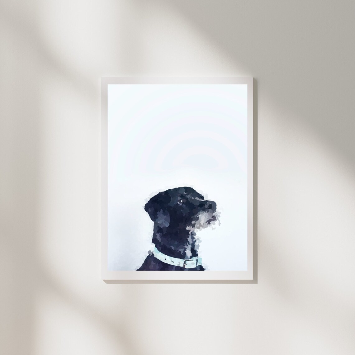 Digital Printable. Minimal. Home Decor. Gift. Dog Art. Pet Lovers ...