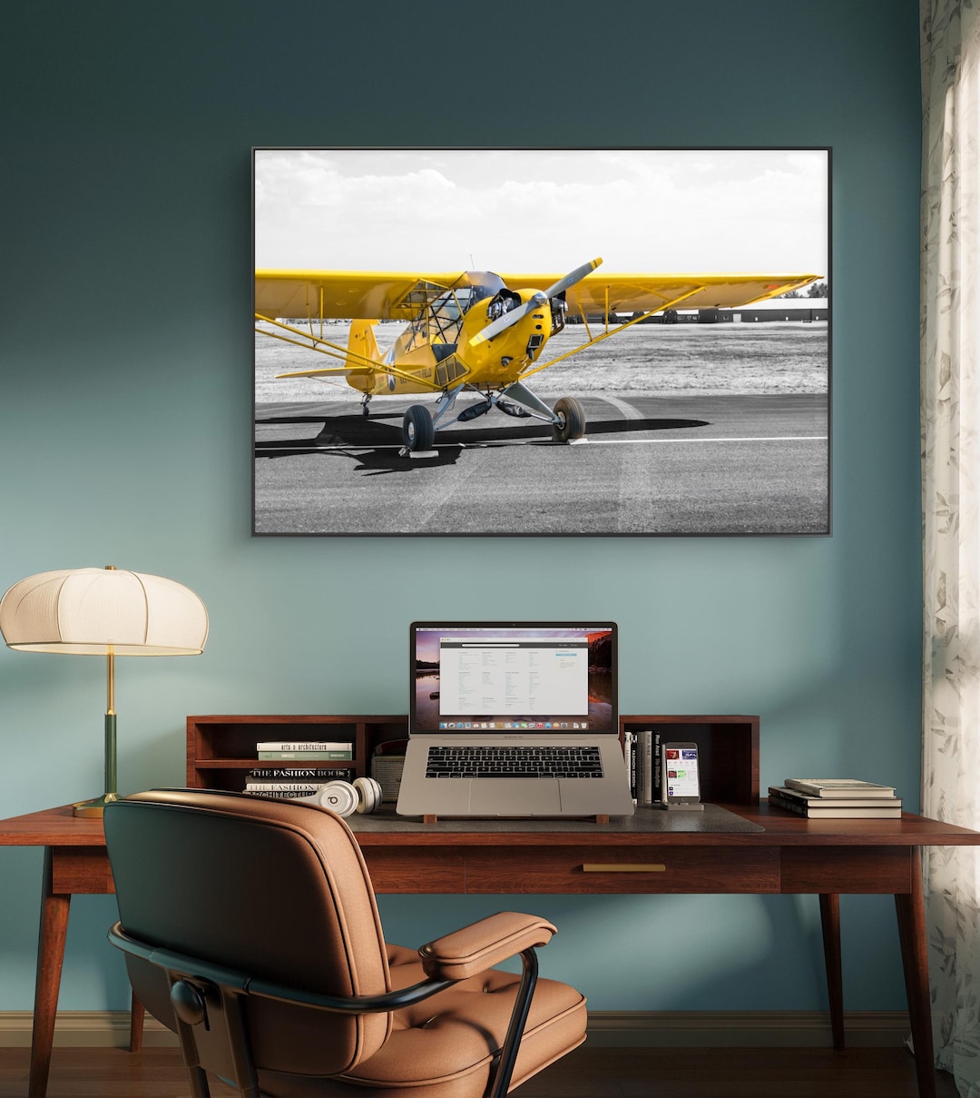 Aviation Decor, Piper J3 Cub, WWII US Navy Aircraft, Wall Art, Fine Art ...