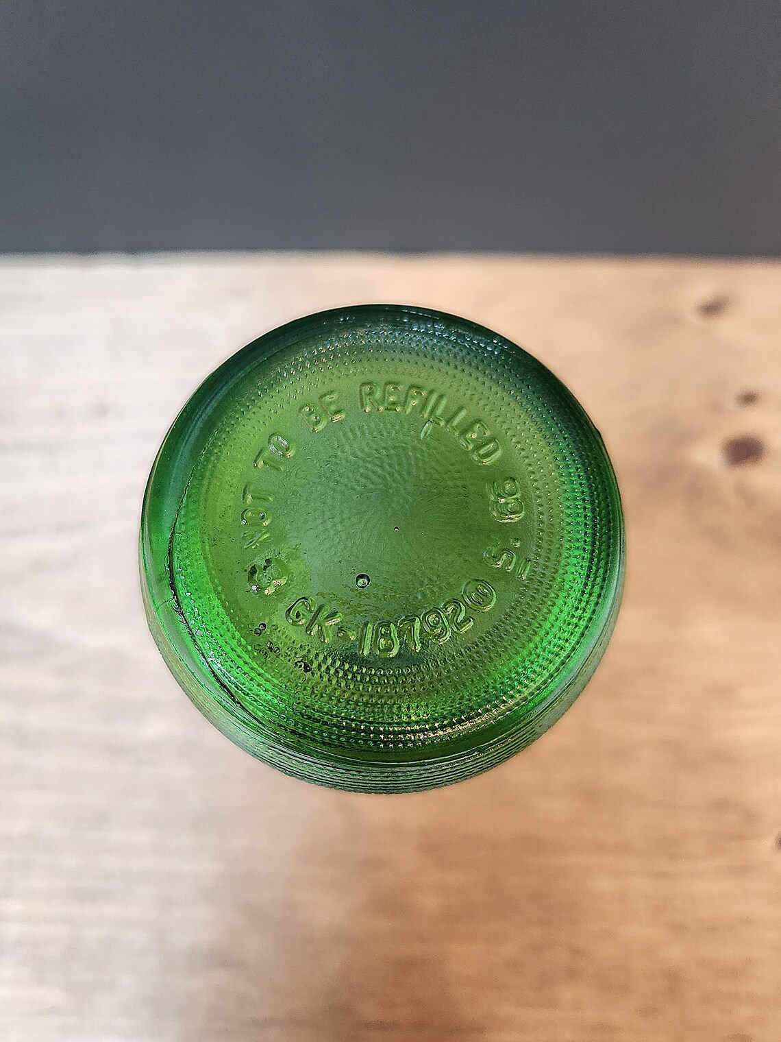 Vintage Mountain Dew Glass Bottle - Etsy