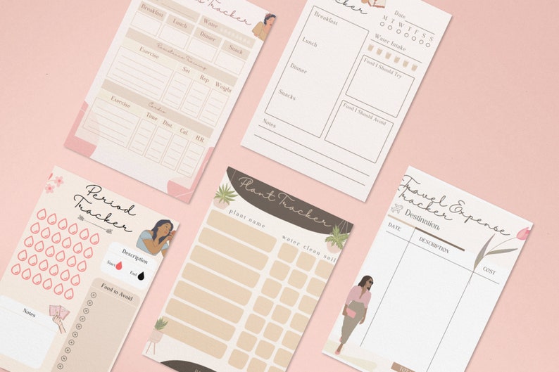 BUNDLE Planner | Yearly Planner | Printable Planner | Instant Digital ...