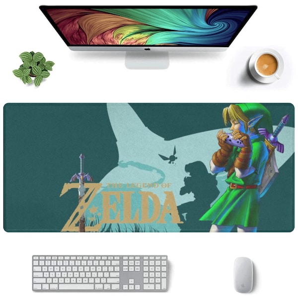Zelda Keyboard and Mouse Pad - Etsy