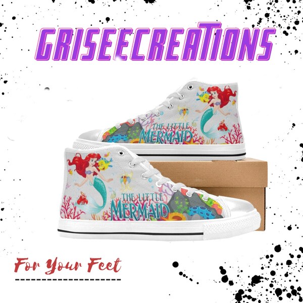 Little Mermaid Shoes - Etsy