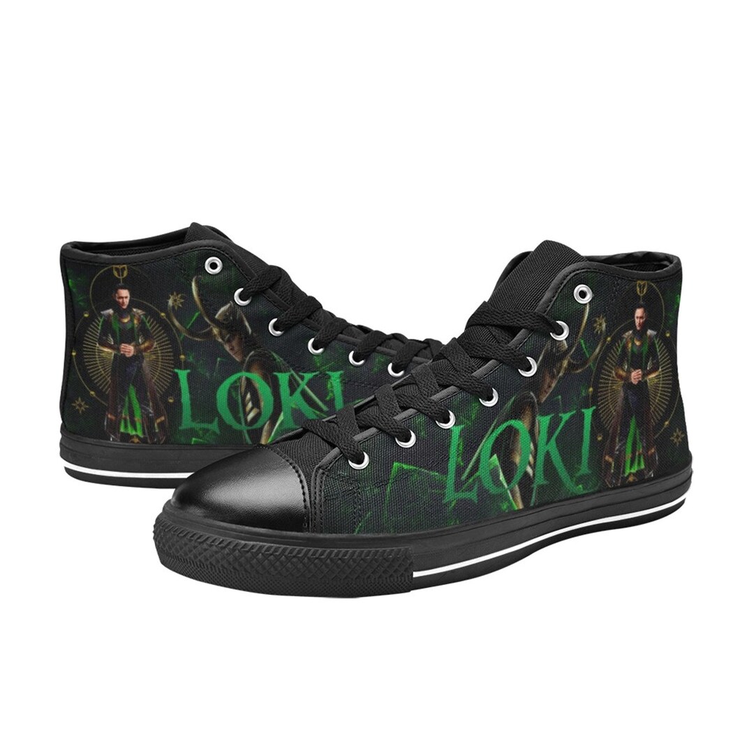 Loki Custom High Top Sneakers for Fans, Adults, Kids, Women and Men - Etsy