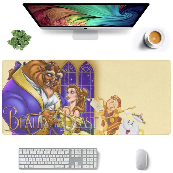 Beauty and the Beast Mouse Pad - Etsy