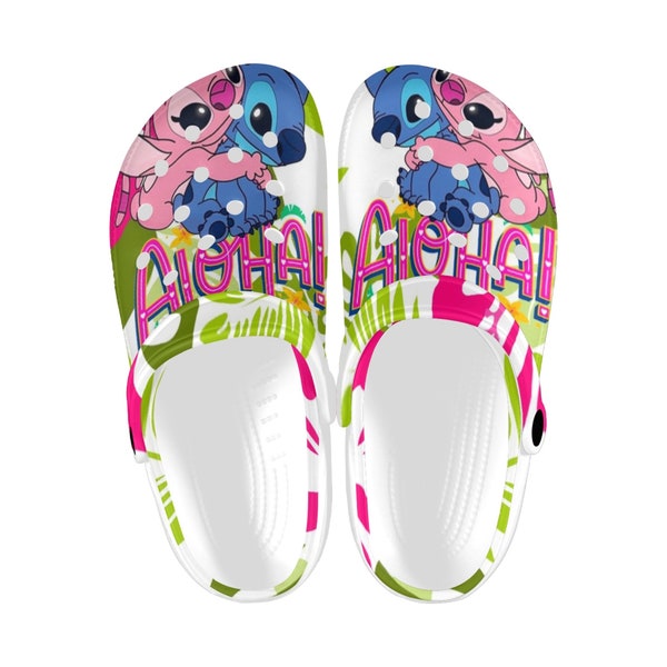 Stitch Angel Crocs - Etsy
