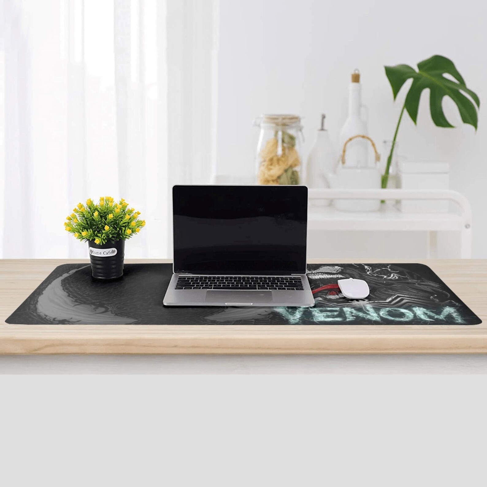 Venom Stitched Edge Mouse Pad Custom Gamer Desk Mat (35” X 16”) - Etsy