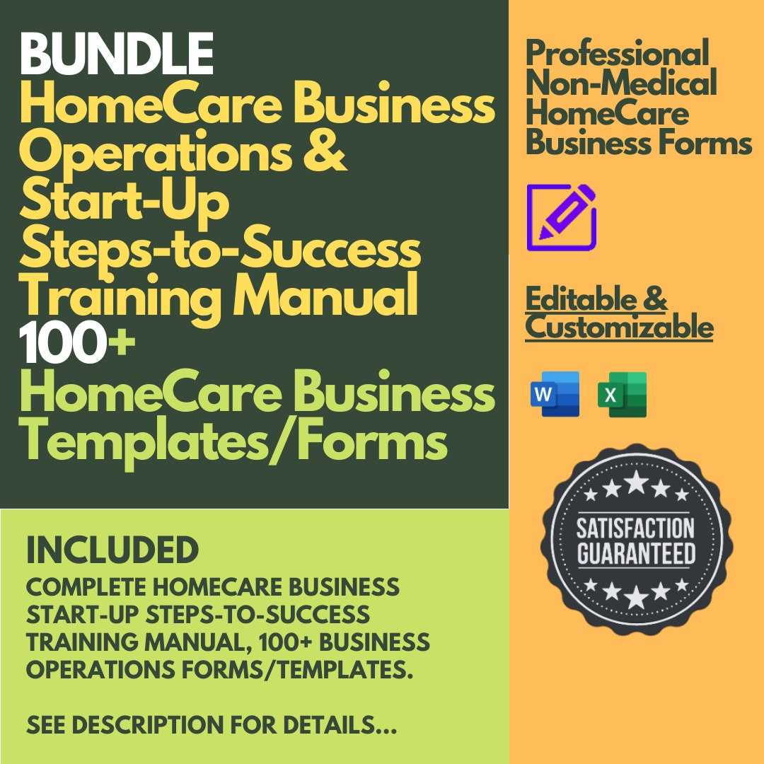 Home Care Client Bill of Rights Form - Etsy