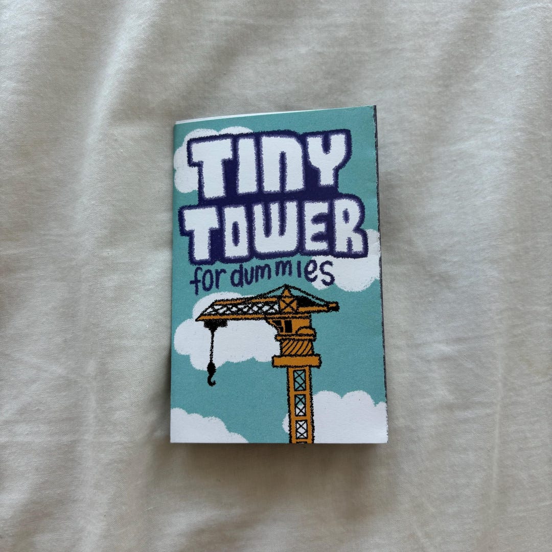 Tiny Tower for Dummies Zine - Etsy