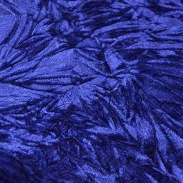 Blue Velvet Fabric - Etsy