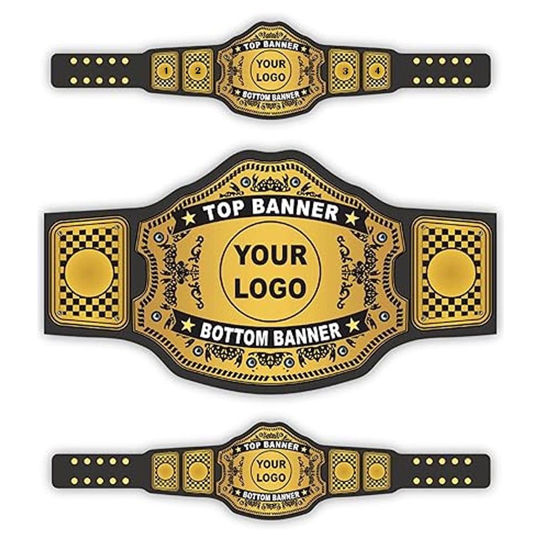 Belts Championship Belt Customized Belt WWE Customized Replica, Made ...