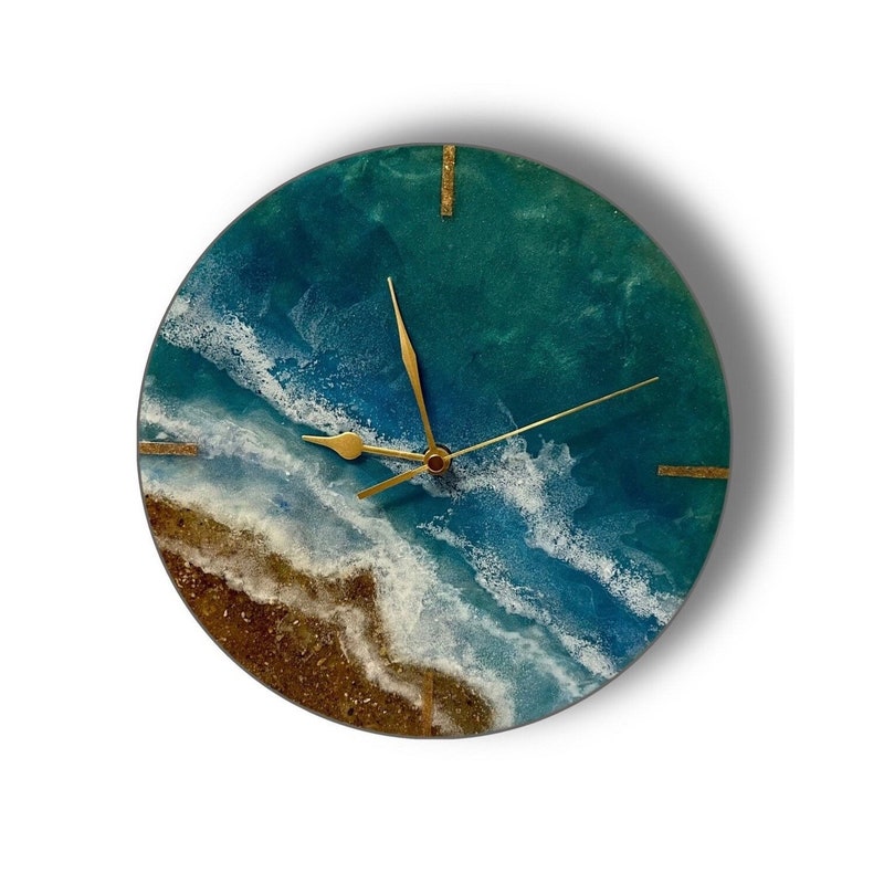 Resin Clock - Etsy