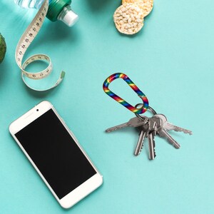 Rainbow Carabiner Clip LGBTQ Pride Carabiner Keychain Clip Pride ...