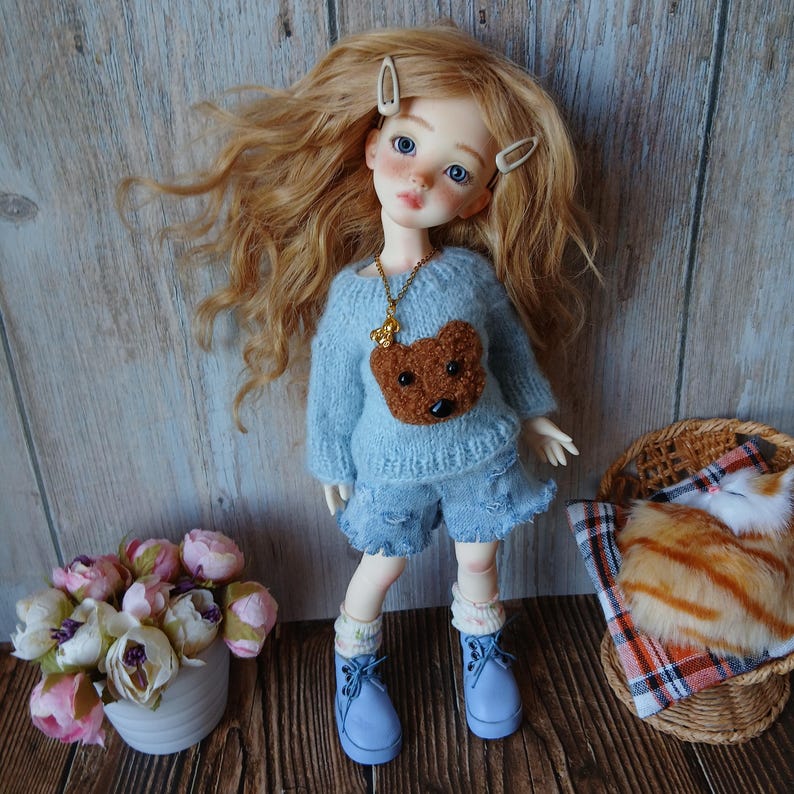 IN STOCK Doll 1/6 Bjd OOAK With Full Set of Clothes - Etsy