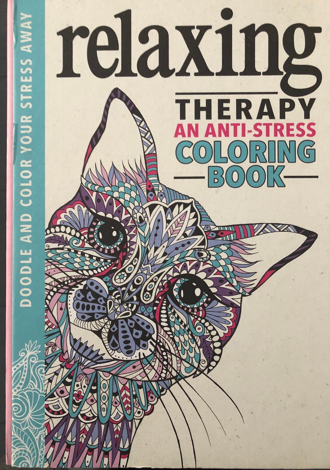 Relaxing Anti-stress Coloring Book - Etsy