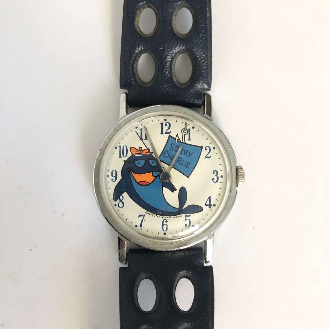 Vintage Charlie the Tuna Wrist Watch for Parts or Repair - Etsy