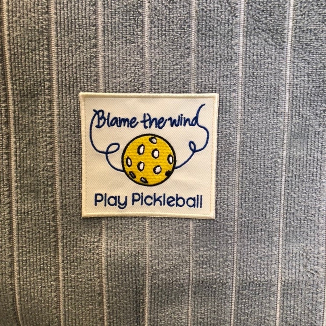 Pickleball Patches and Gifts Microfiber Kitchen Towel With Embroidered ...
