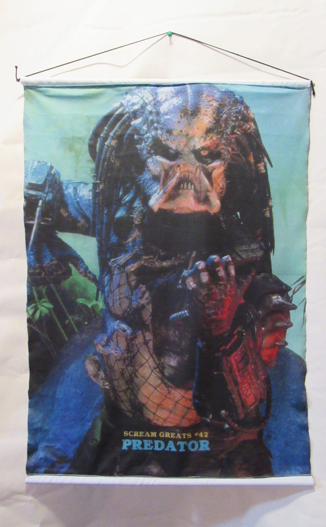 Predator Fabric Poster Tapestry Alien Hunter - Etsy