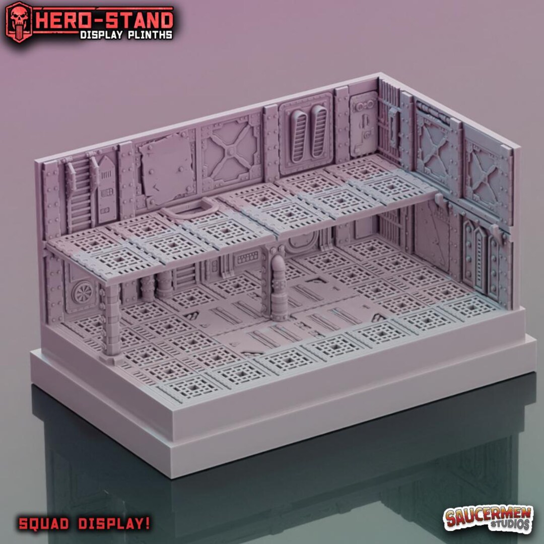Hero-stand Display Gang Hideout - Etsy