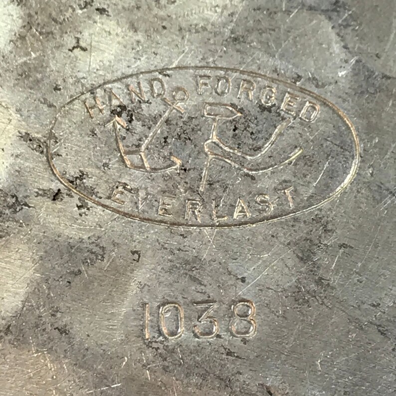 Vintage 1950s Everlast Hand-forged Hammered Aluminum Bowl With - Etsy