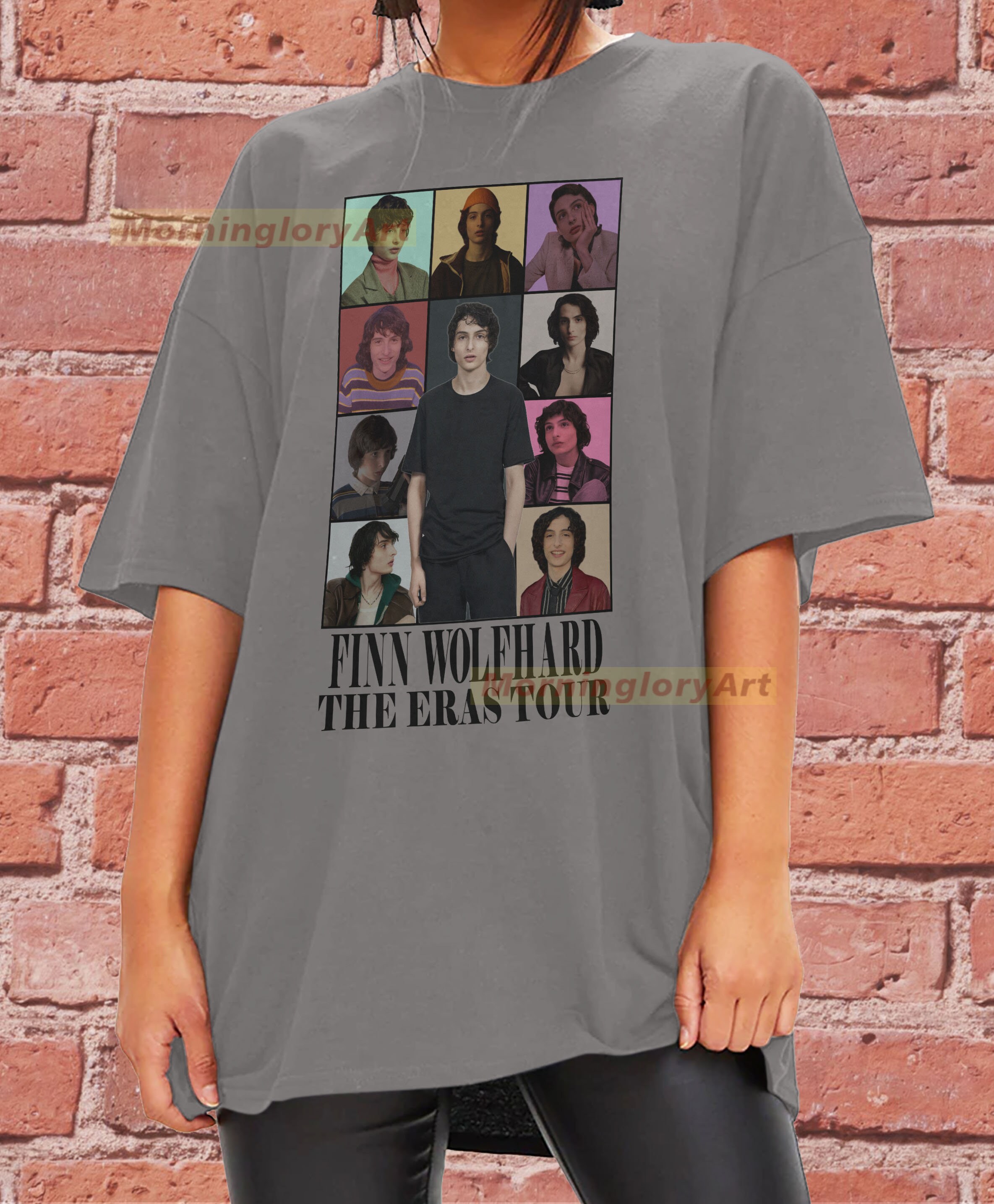 Finn Wolfhard Tour Shirt Sweatshirt Sweater Cotton T-shirt Tee Unisex ...