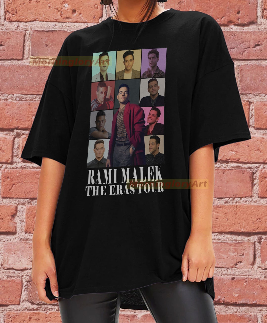Rami Malek Tour Shirt Sweatshirt Sweater Cotton T-shirt Tee Unisex ...