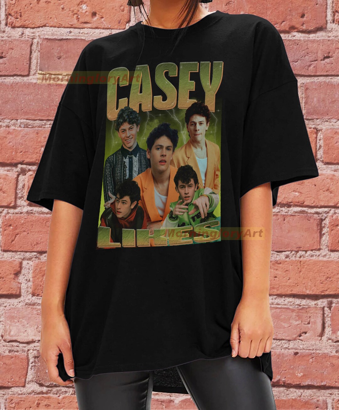Casey Likes Shirt Sweatshirt Sweater Cotton T-shirt Tee Unisex Graphic ...