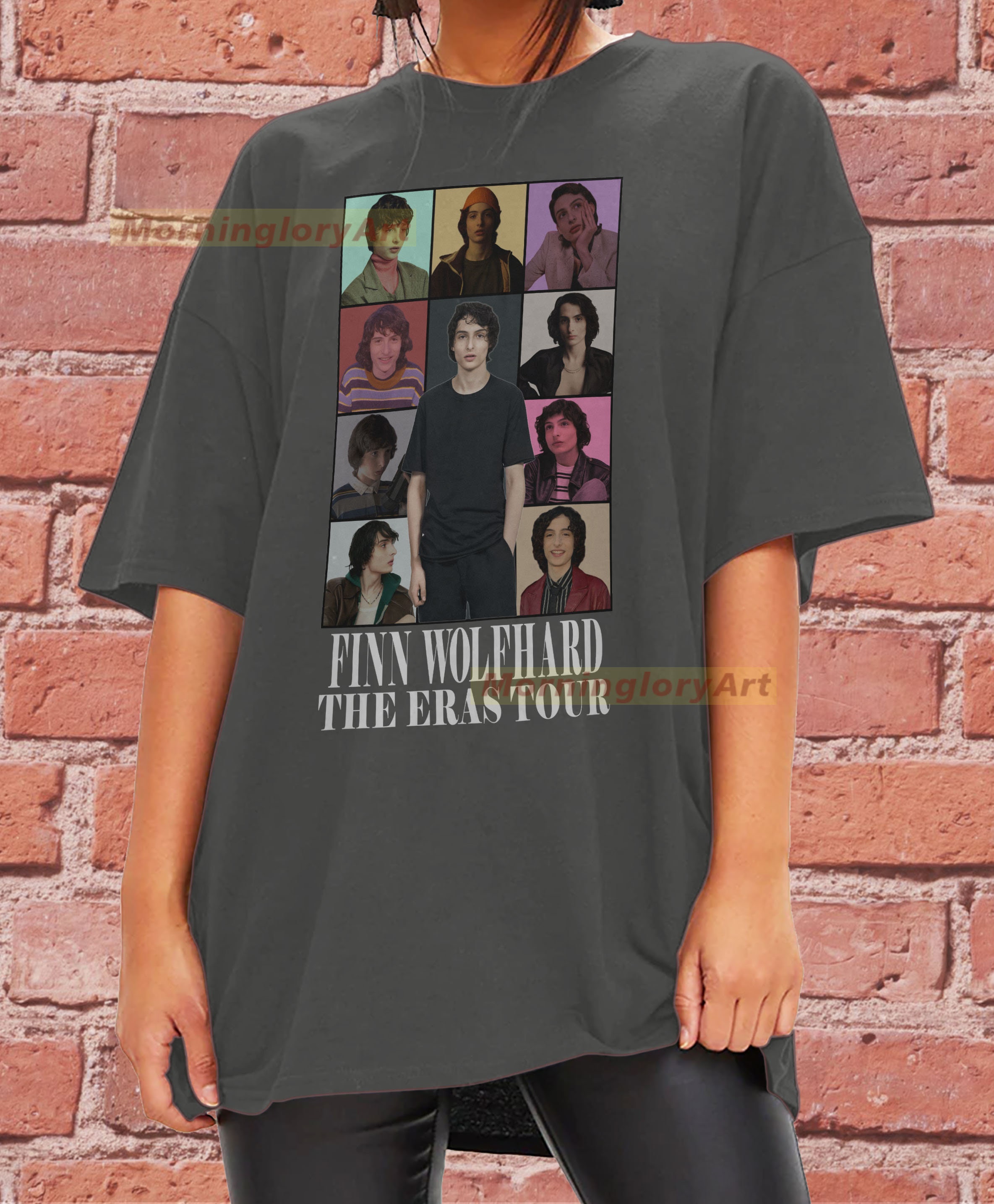 Finn Wolfhard Tour Shirt Sweatshirt Sweater Cotton T-shirt Tee Unisex ...