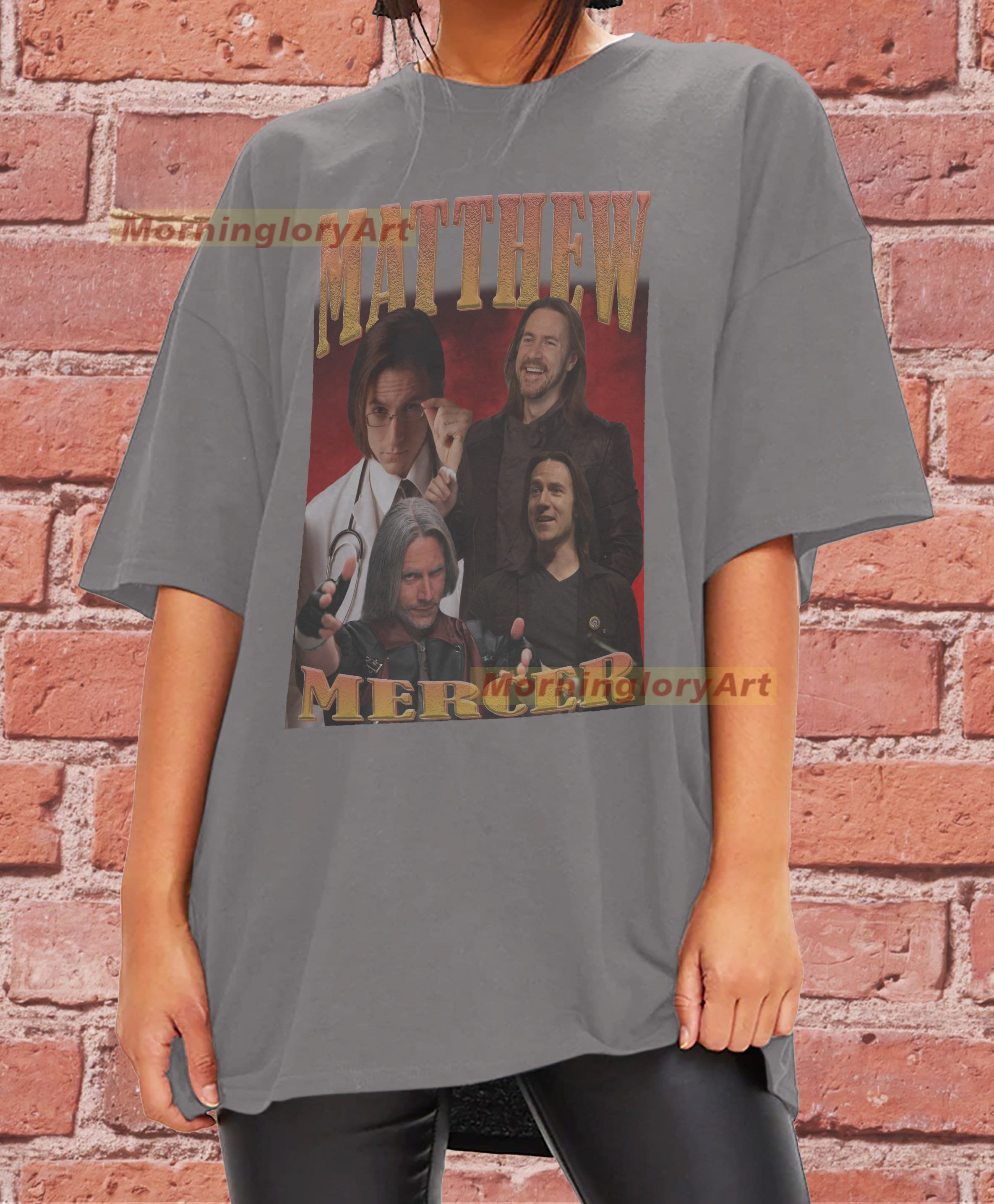 Matthew Mercer Shirt Sweatshirt Sweater Cotton T-shirt Tee Unisex ...