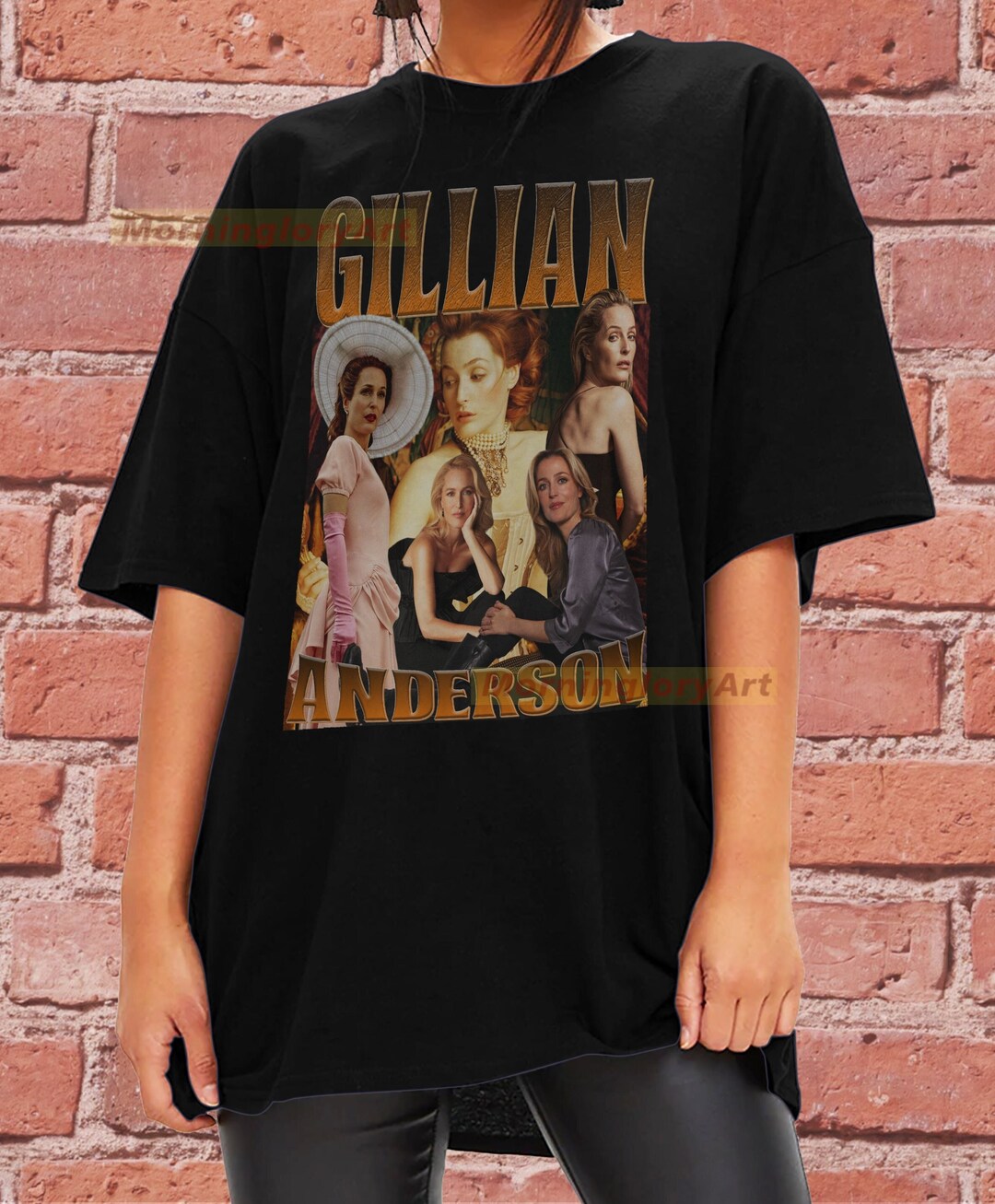 Gillian Anderson Shirt Sweatshirt Sweater Cotton T-shirt Tee Unisex ...