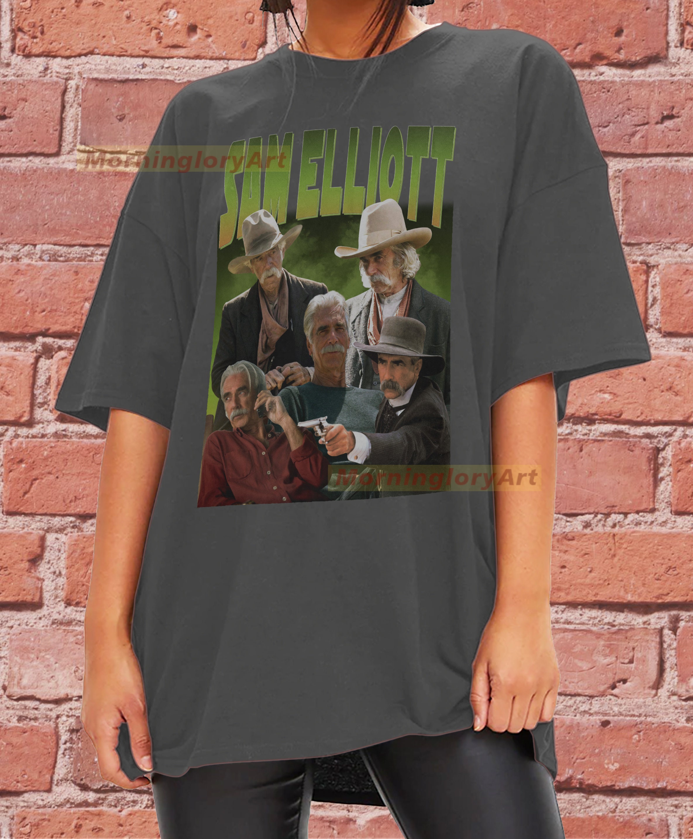 Sam Elliott T-shirt Shirt Sweatshirt Sweater Cotton Tee Unisex Graphic ...